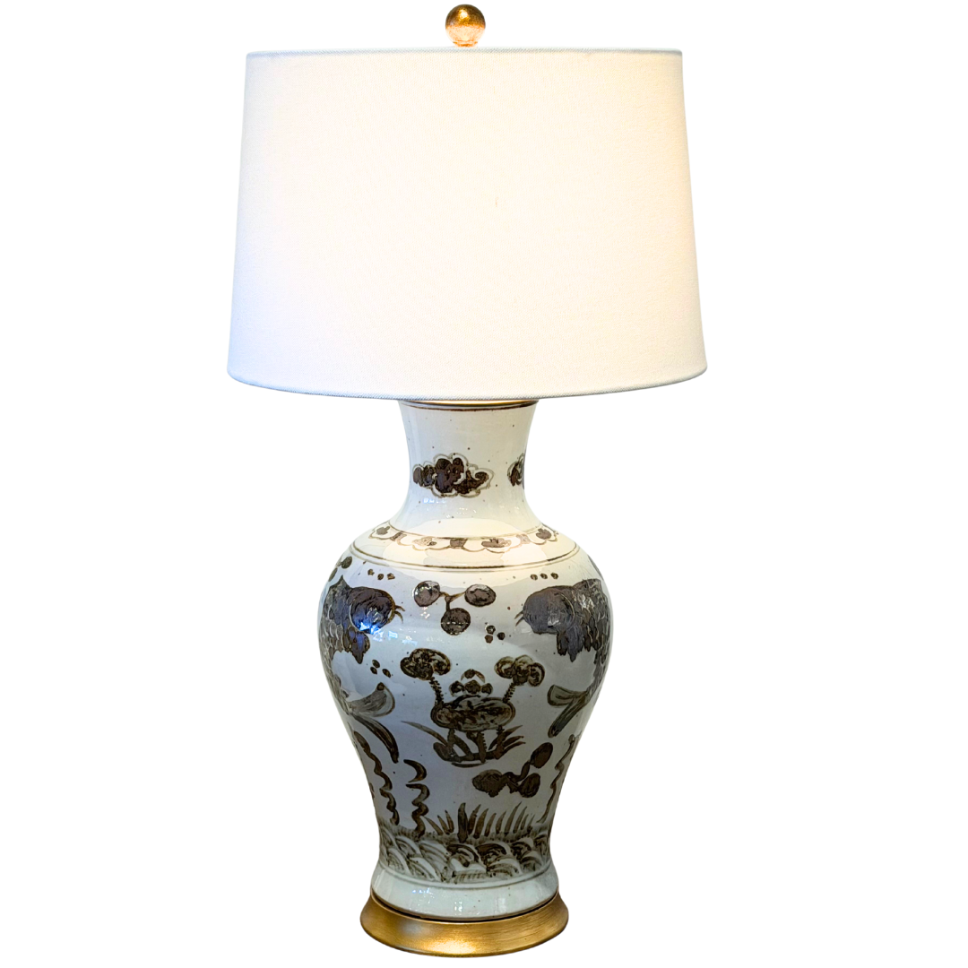 Fish Lotus Lamp – Stanton Home Furnishings