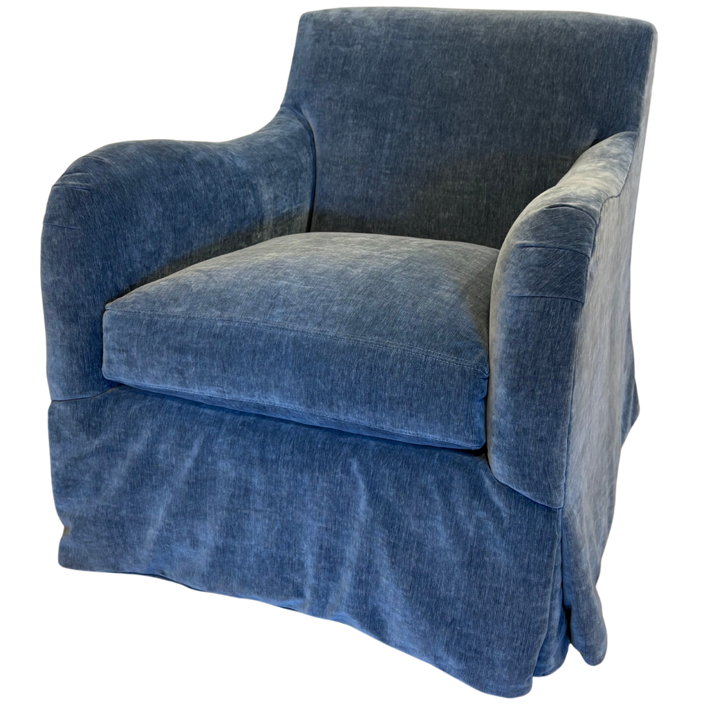 Pauly Blue Chair - Custom – Stanton Home Furnishings
